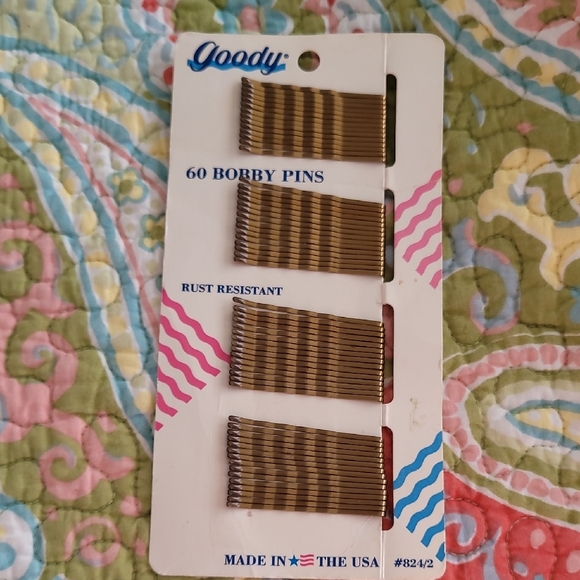 Goody | Accessories | Vintage Goody Bronze Bobby Pins 6 Count New ...